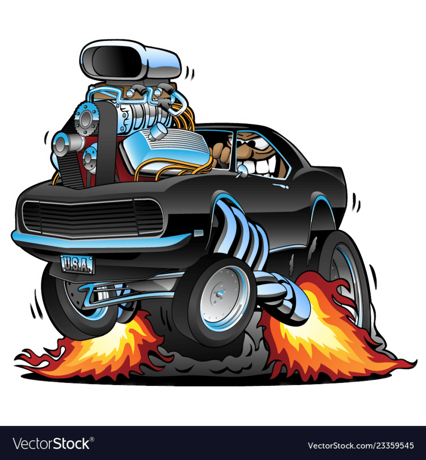 CARTOON HOT RODS – INDY RAMBLER